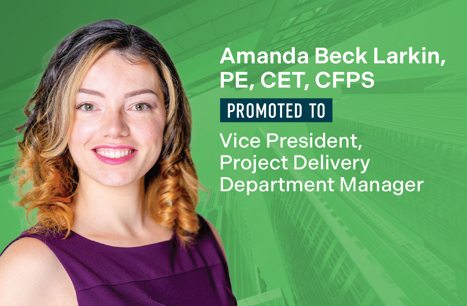 Amanda Beck Larkin Promoted to Vice President - Primera